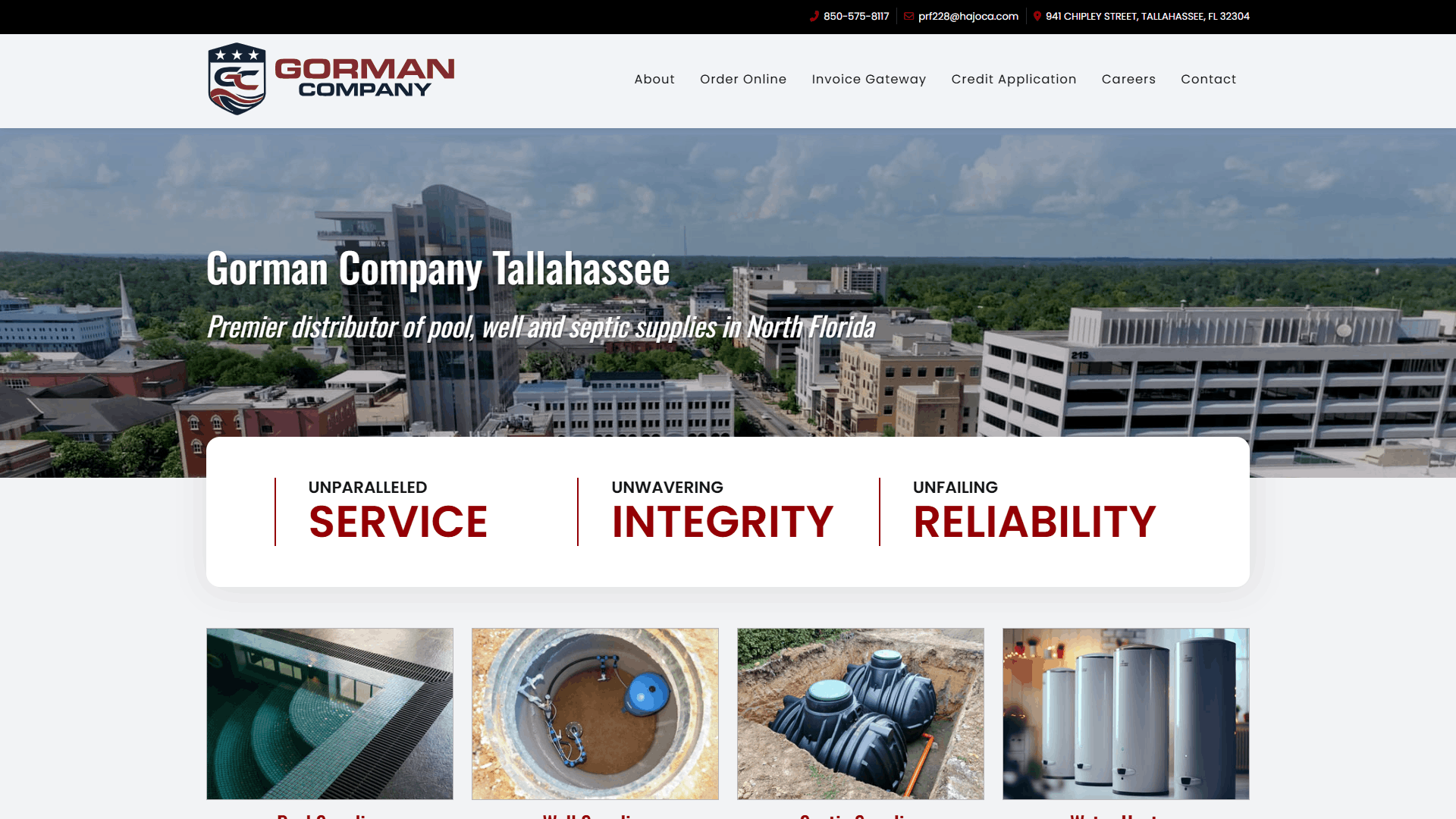 Gorman Company | Pool, Well & Septic Supplies Distributor
